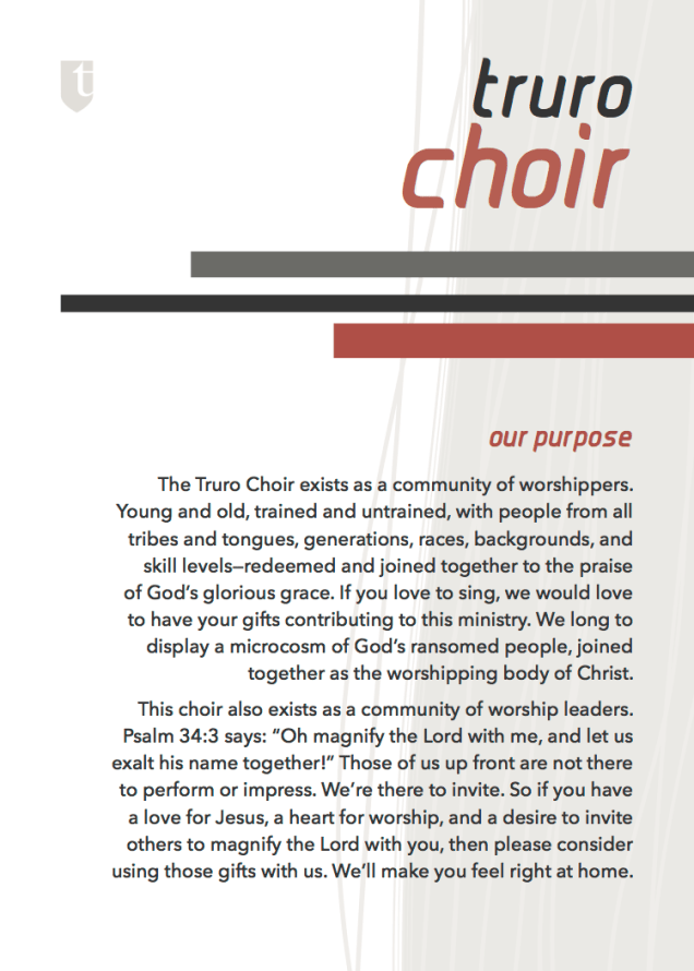 How We Communicate the Purpose and the Practicalities of a Choir ...